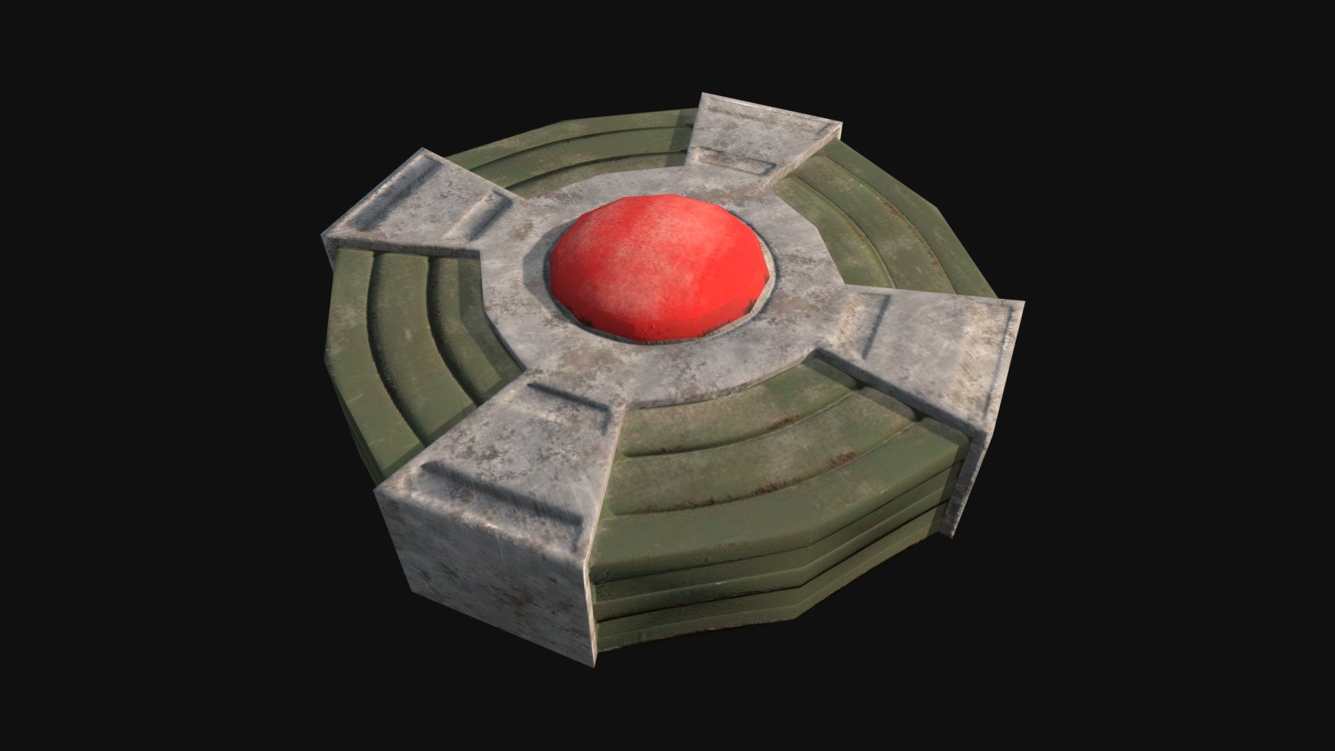 Low Poly Landmine - Buy Royalty Free 3D model by WSM Game Studio ...