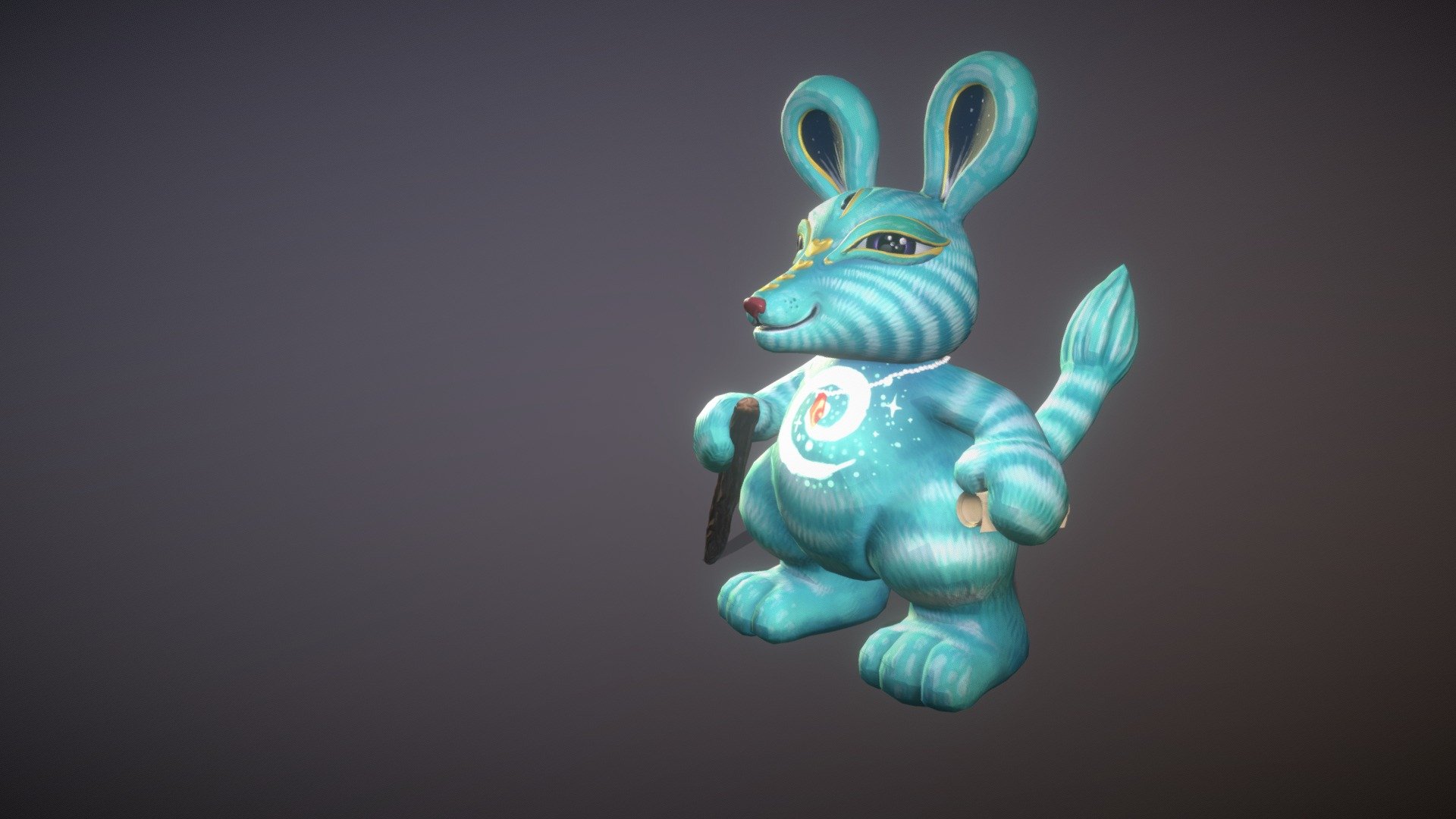 The Wizard Bunny Version 1 - 3D model by BrandXR [355c4fd] - Sketchfab