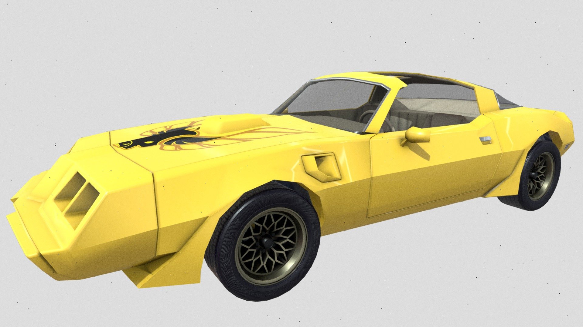 Pontiac Firebird - 3D model by Luís Marques (@LuisMarques) [355c7f9 ...