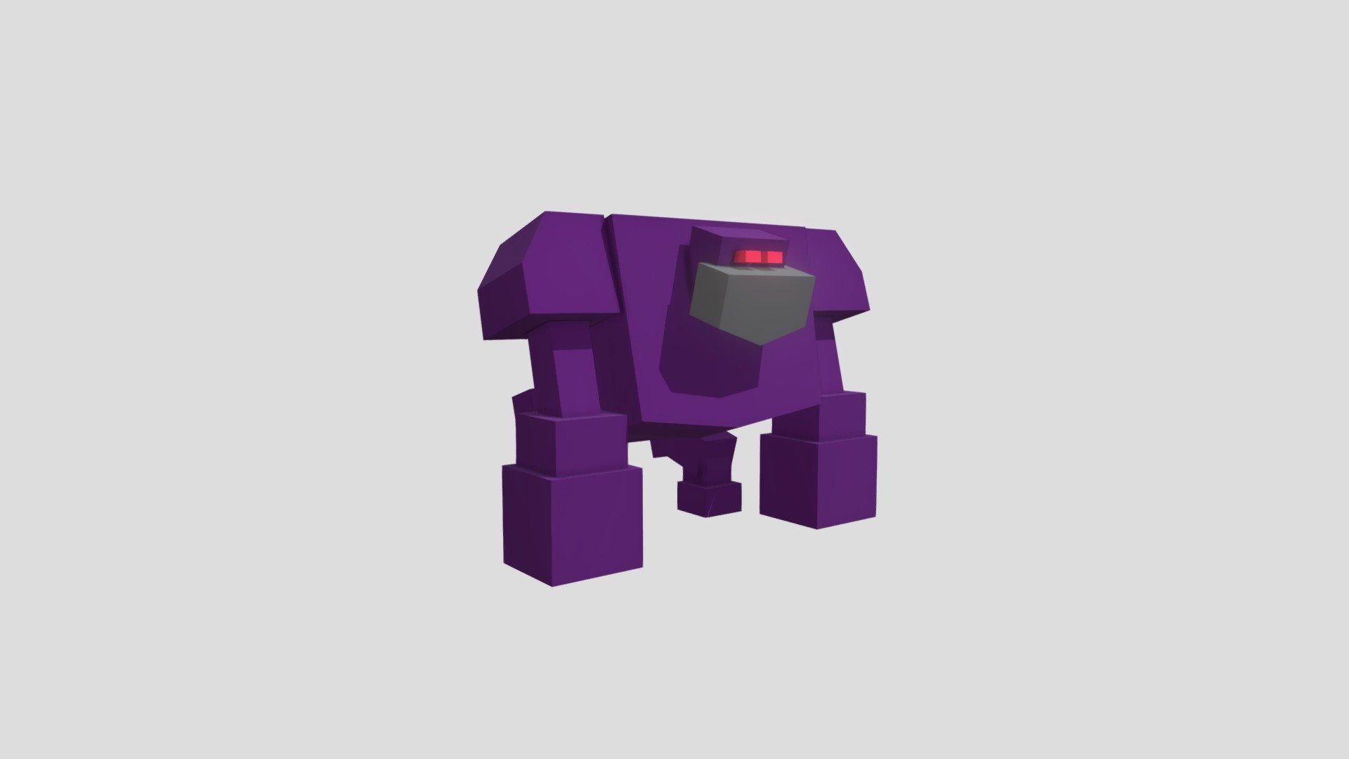 Low Poly Monster - Download Free 3D model by nipundavid [355ce94 ...