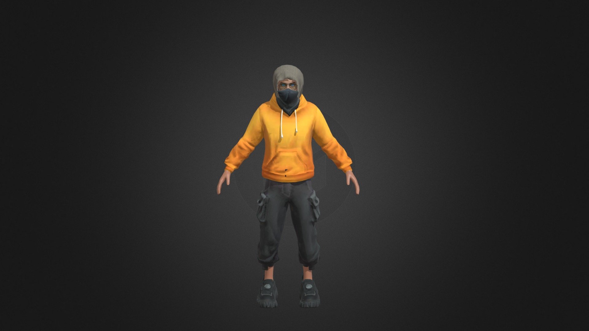 3D Rigged Character - 3D model by QuestCraft [355d3be] - Sketchfab
