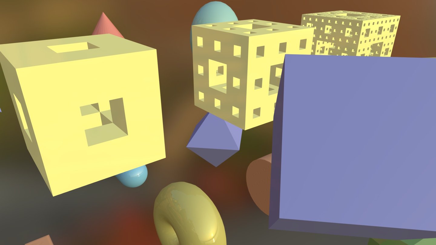 grid of shapes - 3D model by dansmath [35620ae] - Sketchfab