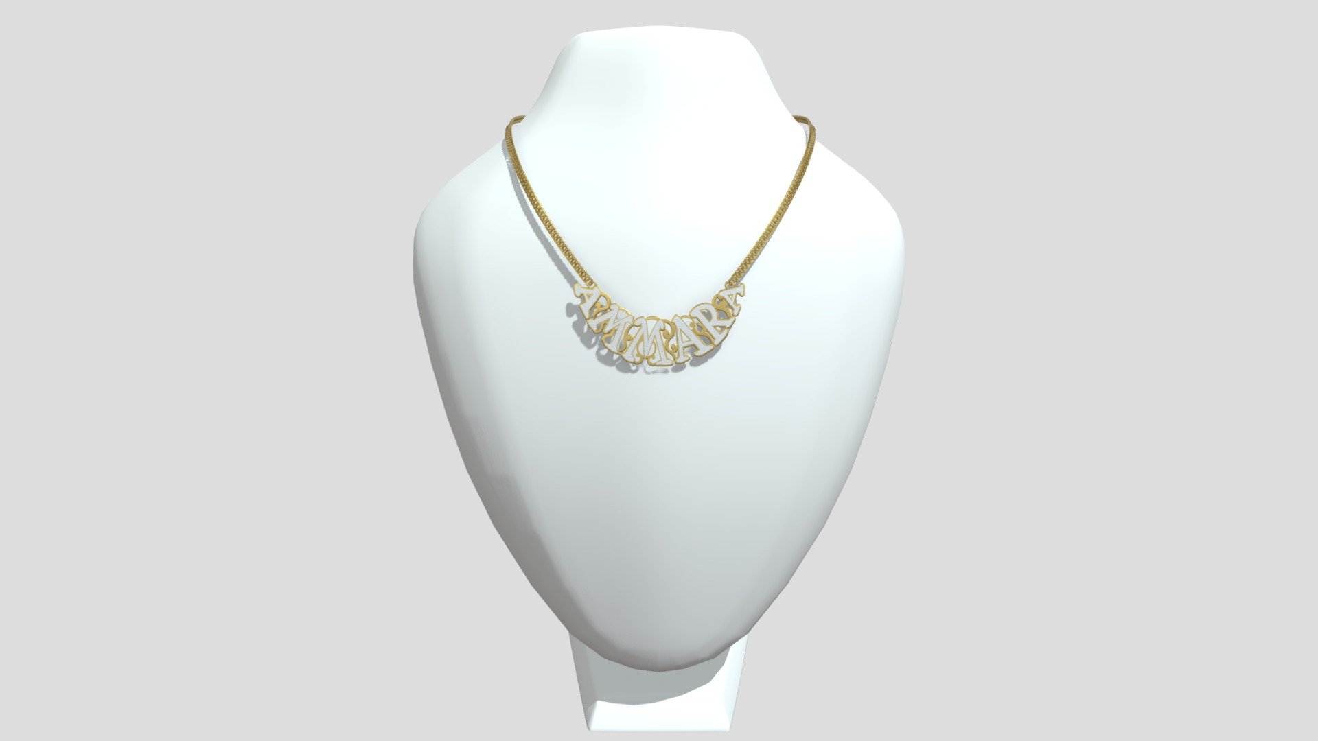 RANTAI LEHER UKIR NAMA - Download Free 3D model by eeelabvisual ...