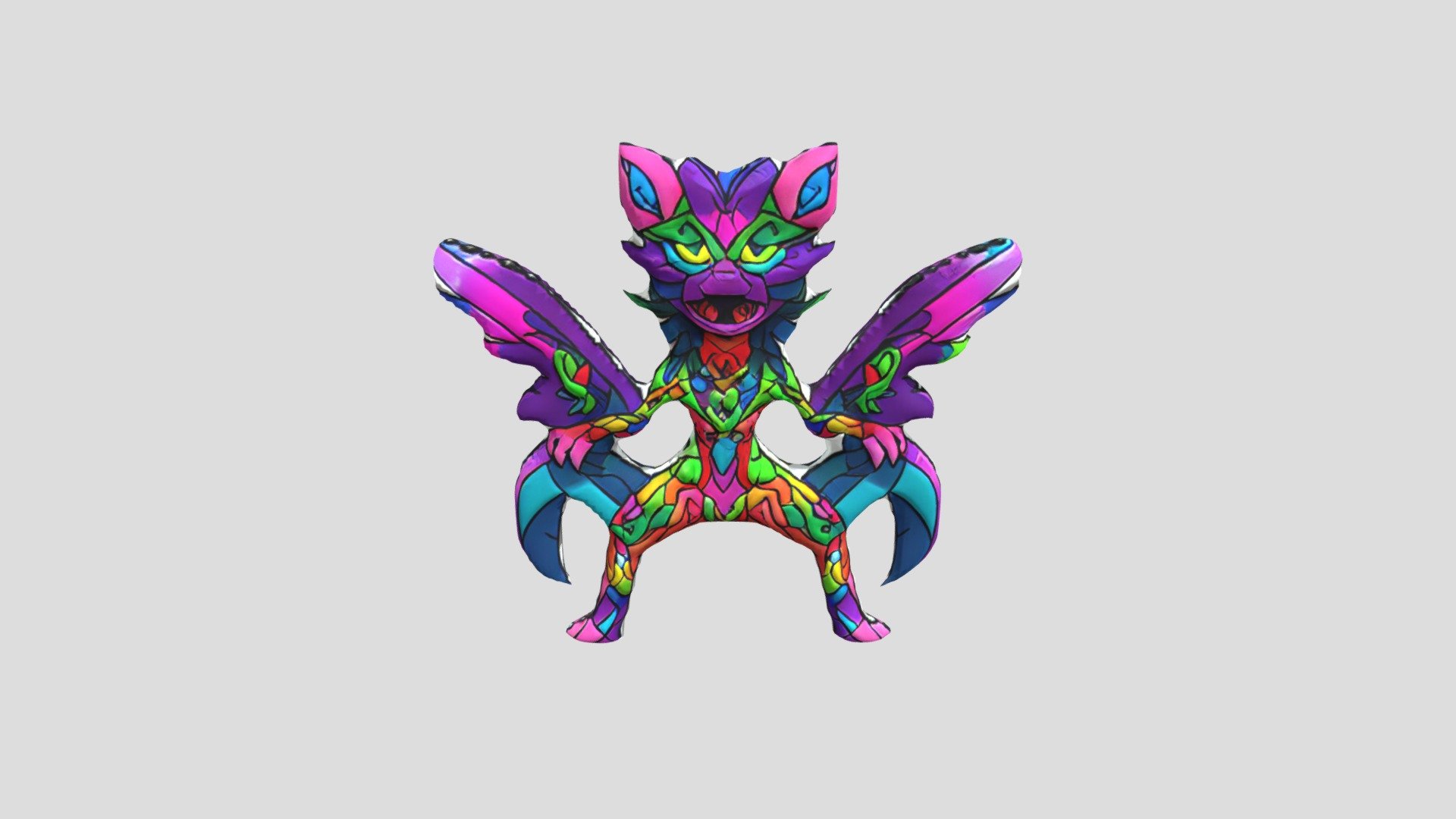 Pokemon Goal 1277 - Download Free 3D model by klrxyz [3566724] - Sketchfab