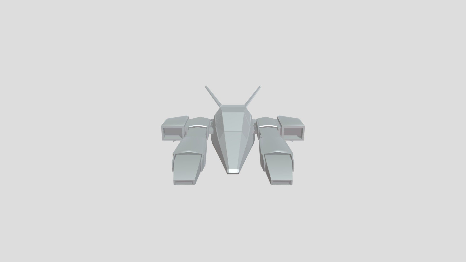 Grasshopper Ship 2.0 - Transformation animation - 3D model by JuanJG ...