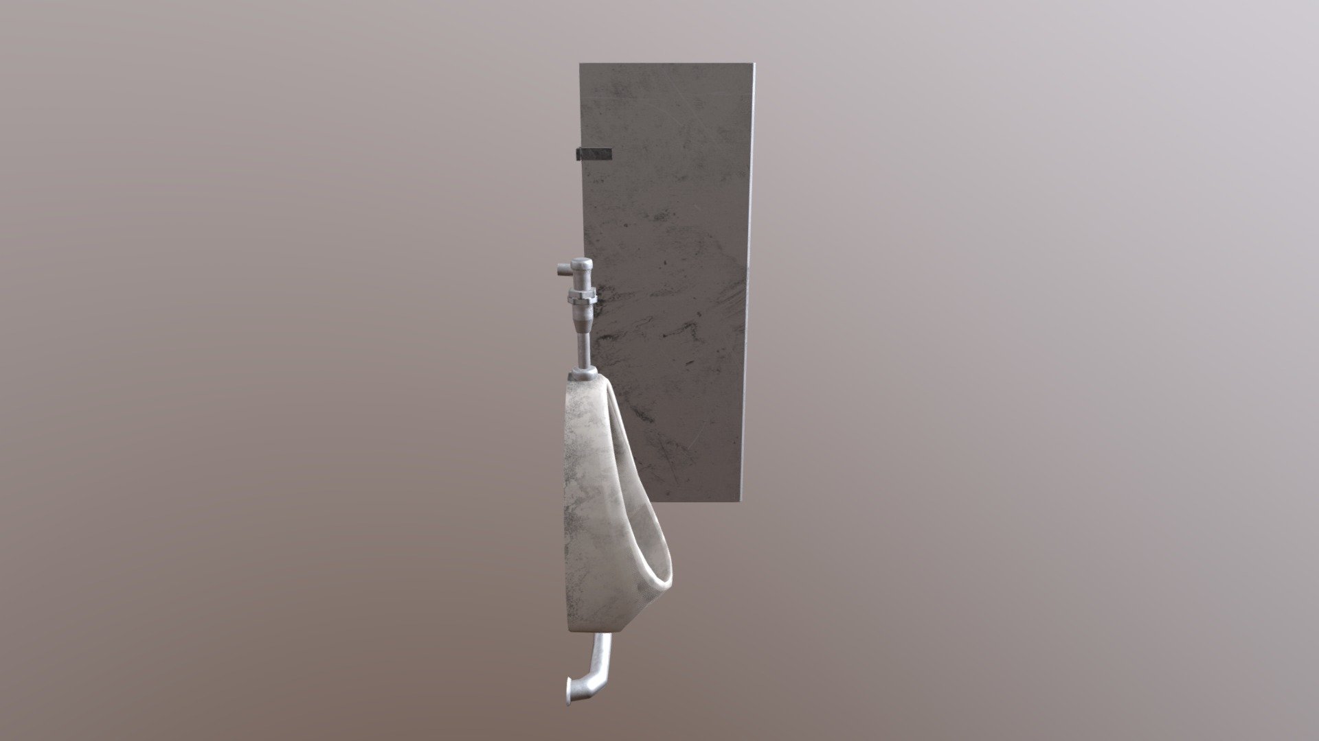 Urinal - 3D model by BouweKalma [3568e3e] - Sketchfab