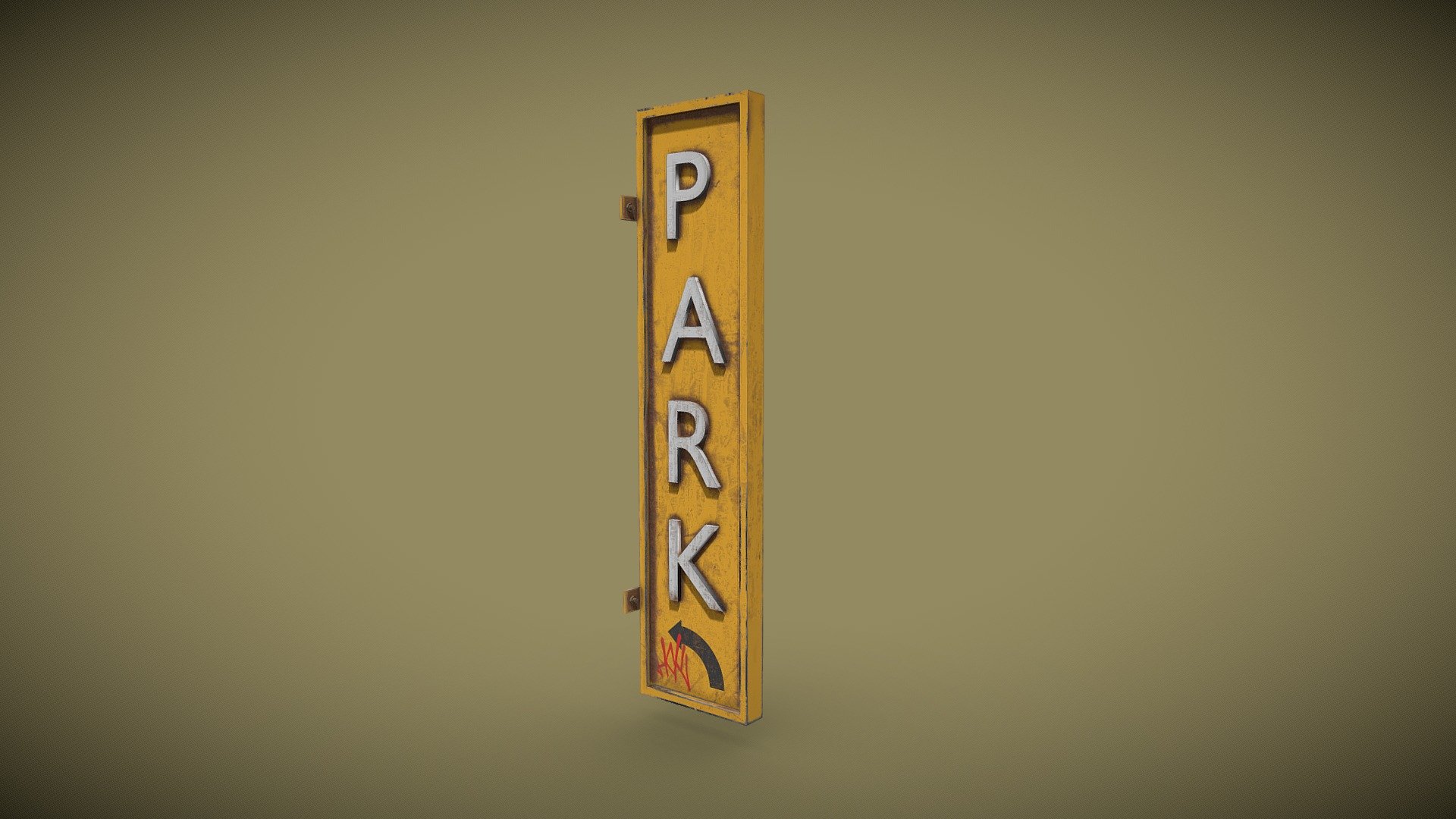 Parking sign - Download Free 3D model by exiS7-Gs [3568f55] - Sketchfab