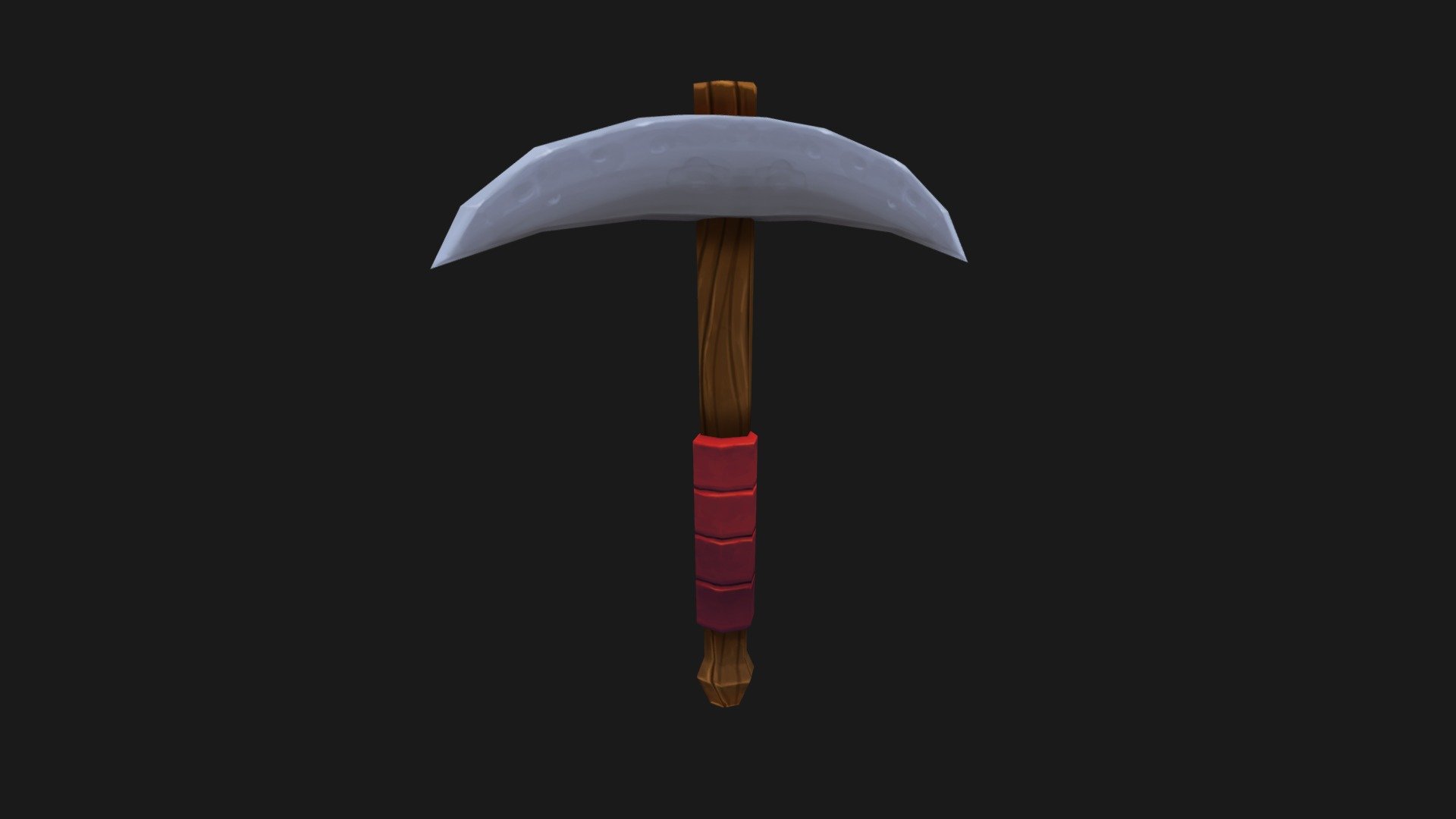 Handpainted pickaxe prop - Download Free 3D model by Gektark [3569bf4 ...