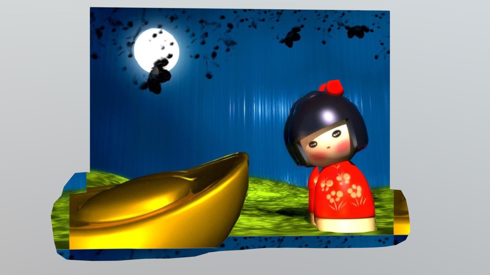 Quick Shapes Masking for Fake 3D - 3D model by Jimmy Gunawan ...