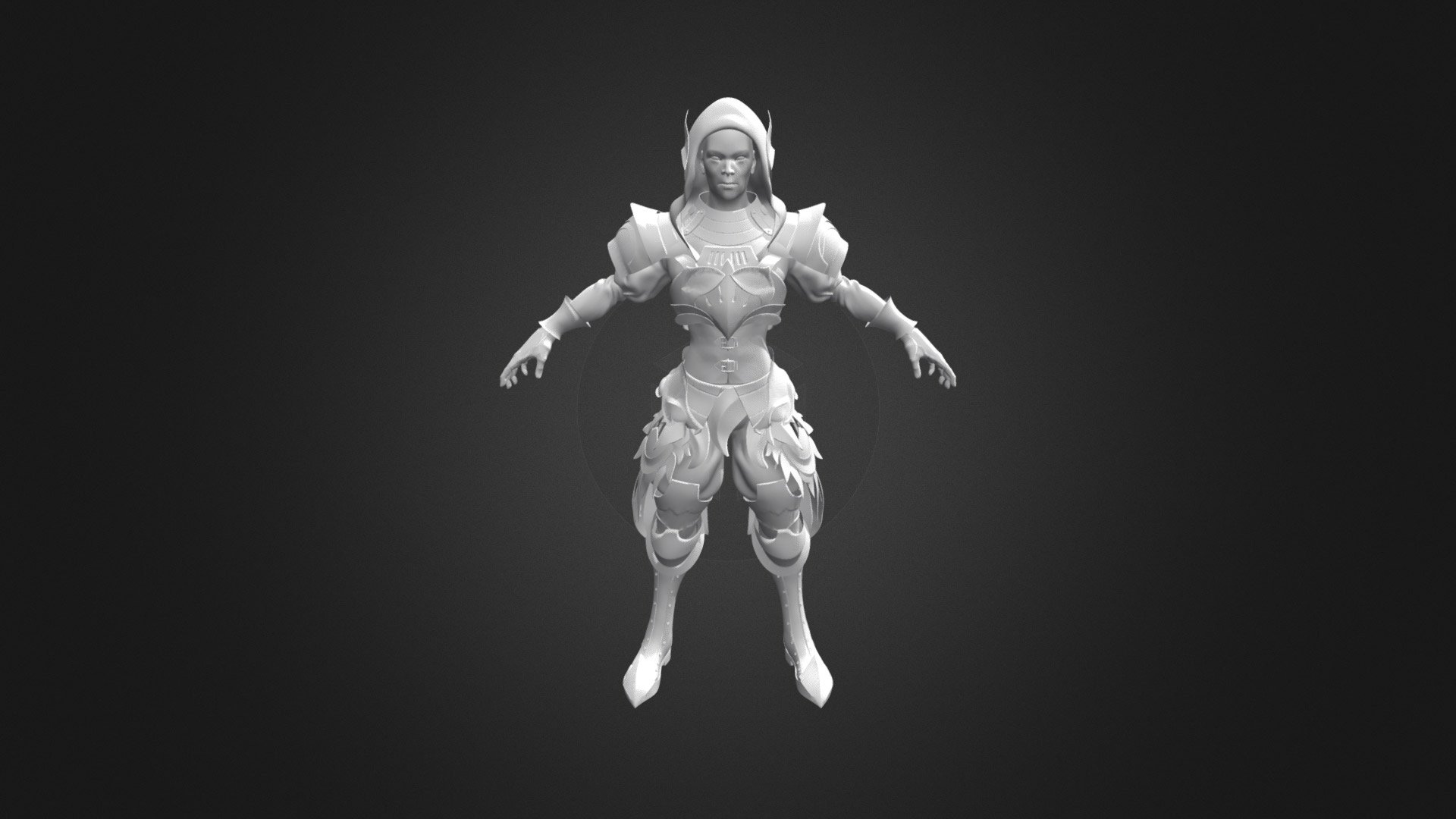 [WIP] Crow (maskless) - 3D model by Elisha Smith (@emsmith2) [356a4c4 ...