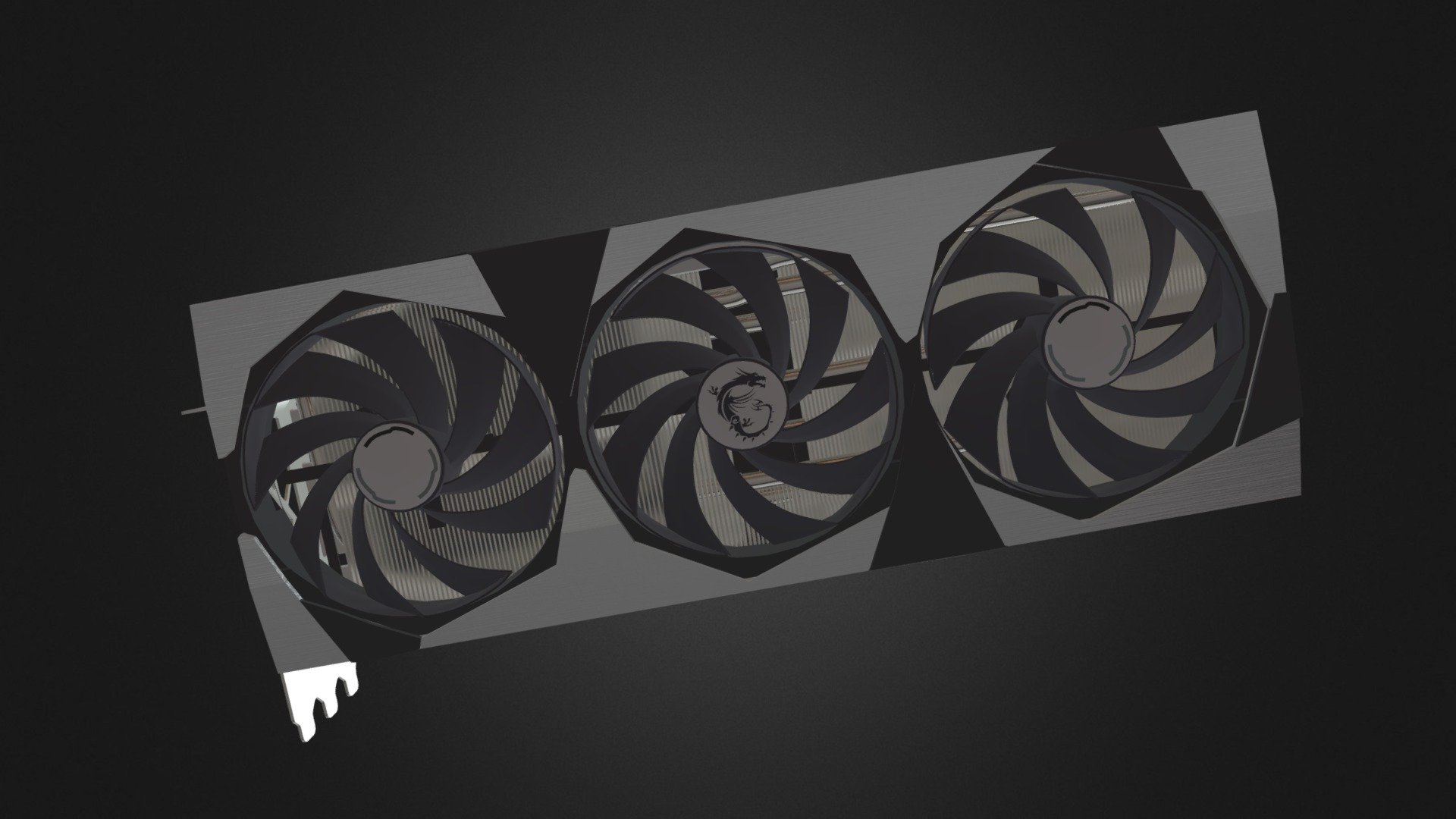Nvidia MSI RTX 4080 Suprim X 16 - 3D model by MajdyModels (@MG990 ...