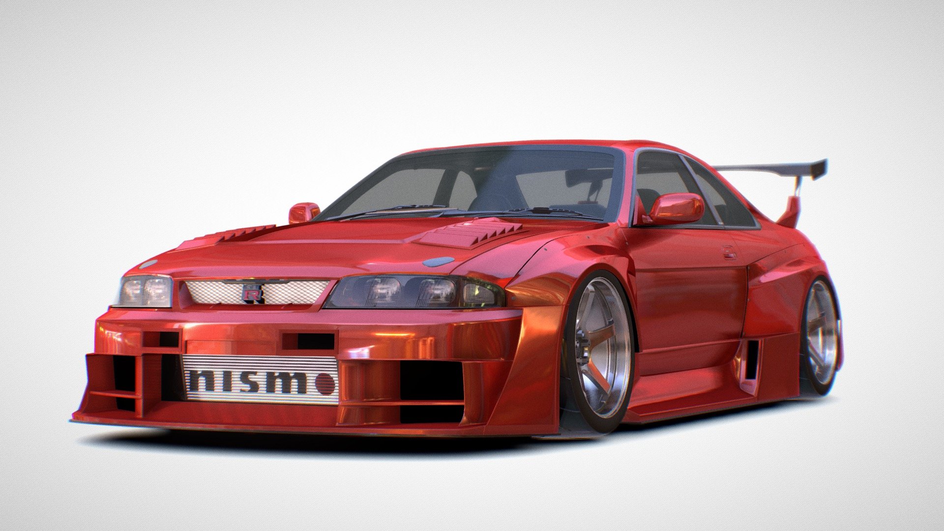 Nissan Skyline GTR R33 NISMO - Download Free 3D model by ChoochooLi ...