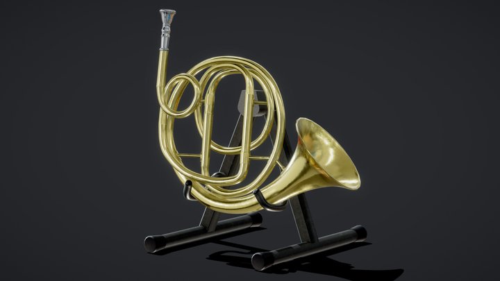 Brass-instrument 3D models - Sketchfab