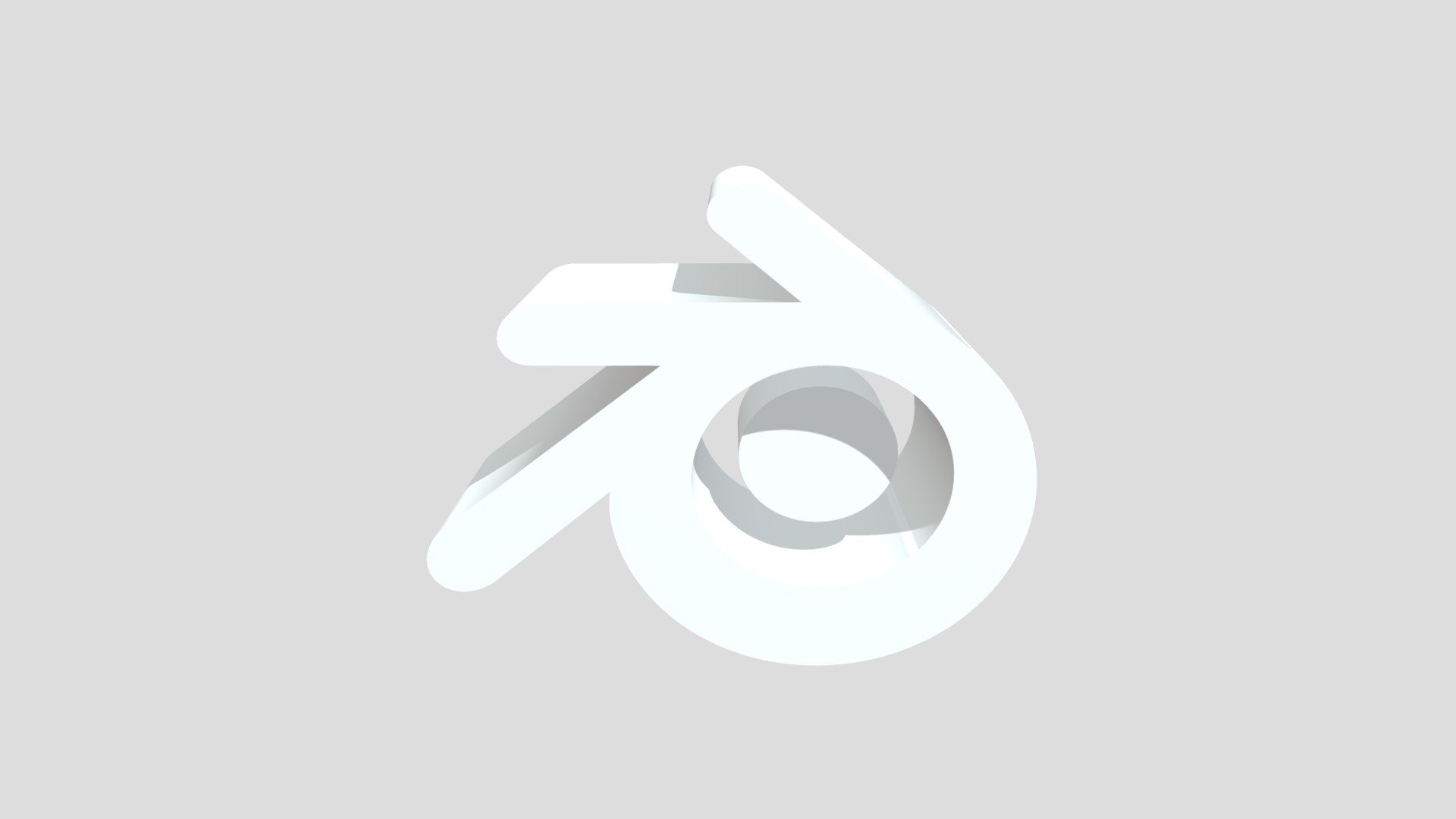 Blender Logo - 3D model by TheThomasTrainzUser [356d753] - Sketchfab