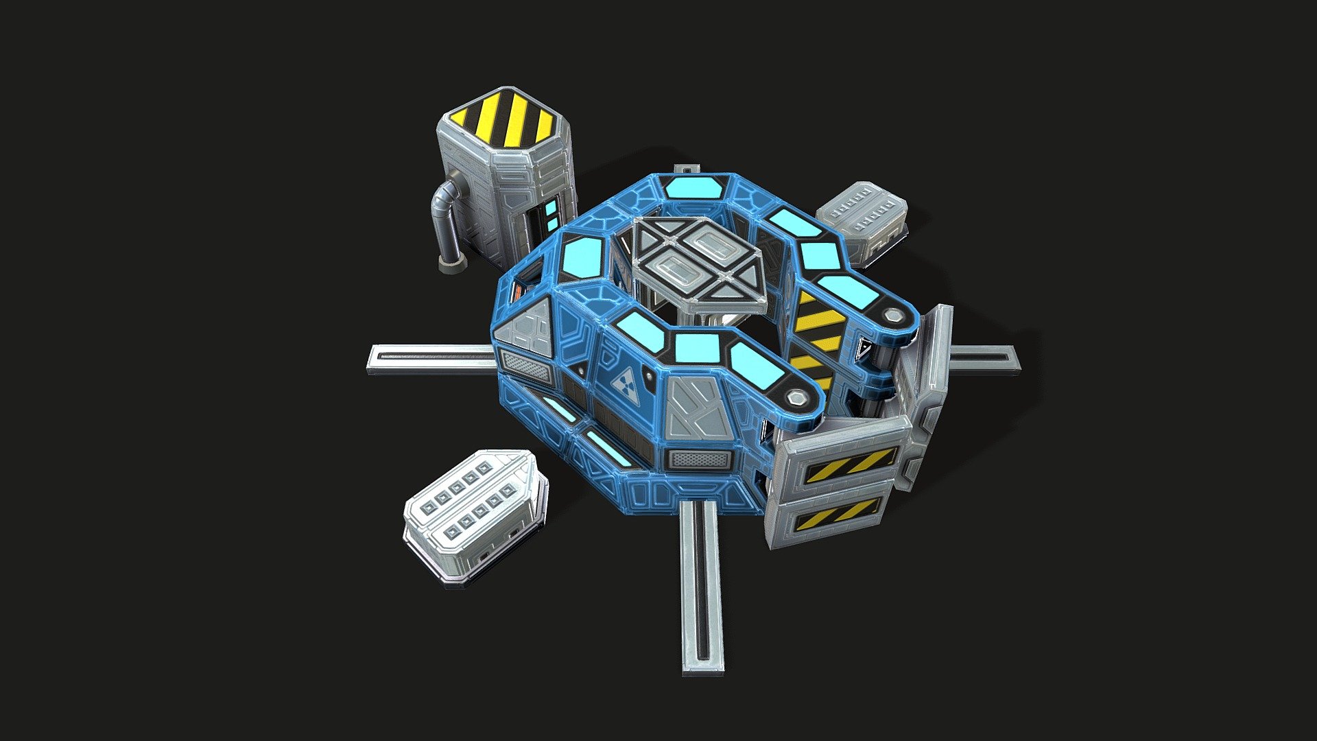 xWar: Vehicle Factory - 3D model by Miguel Beckers (@miguelbeckers ...