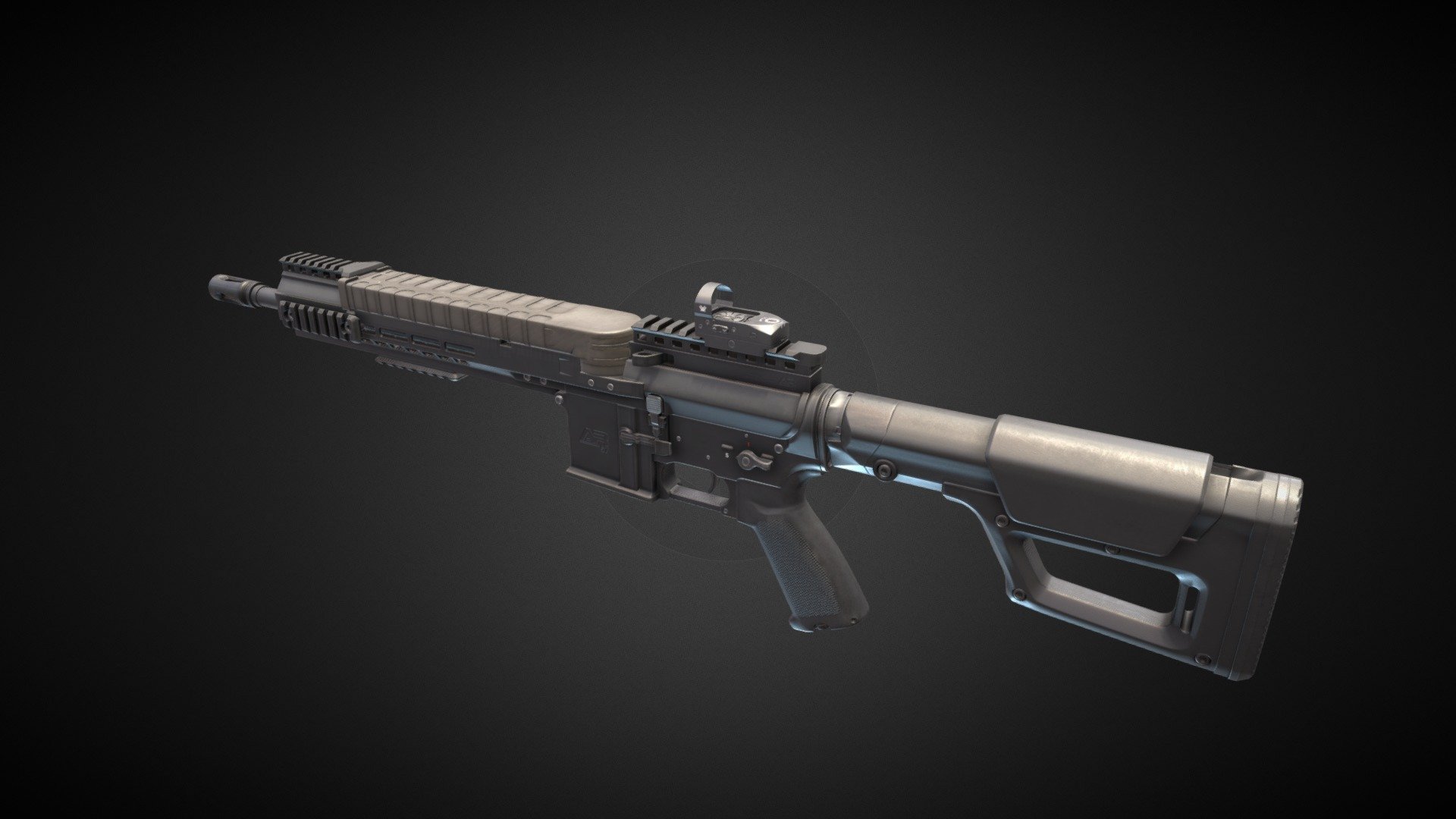 AR57 Rifle - Buy Royalty Free 3D model by Akinaro [356e071] - Sketchfab ...