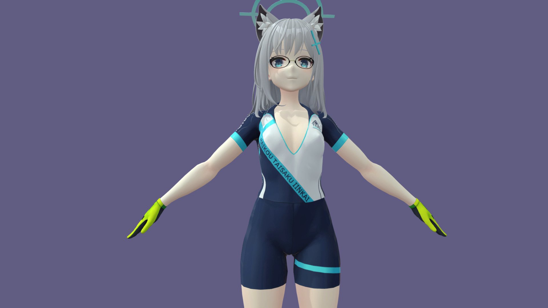 [Blue Archive] Sunaookami Shiroko - Download Free 3D model by Free3Diz ...