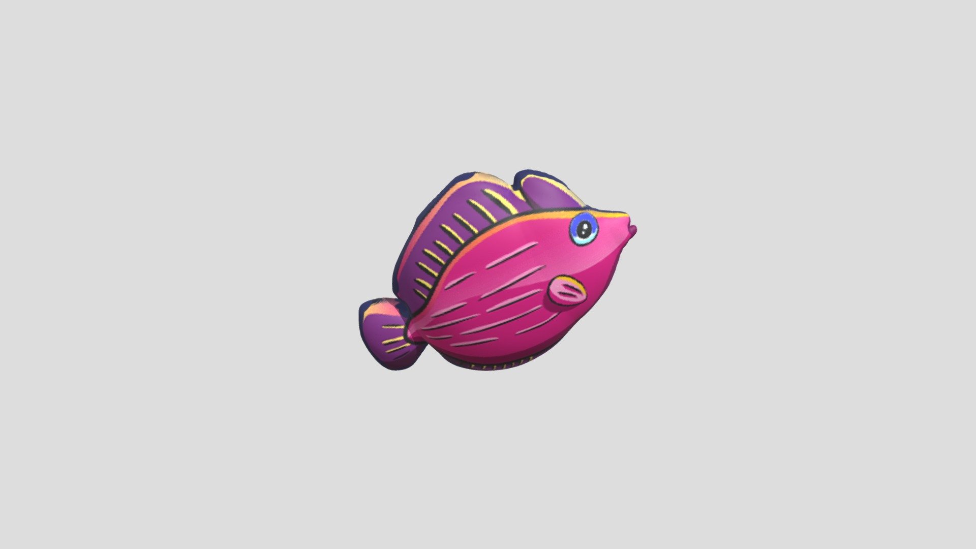 3D IKAN - 3D model by frisiloctavia [356ef8d] - Sketchfab
