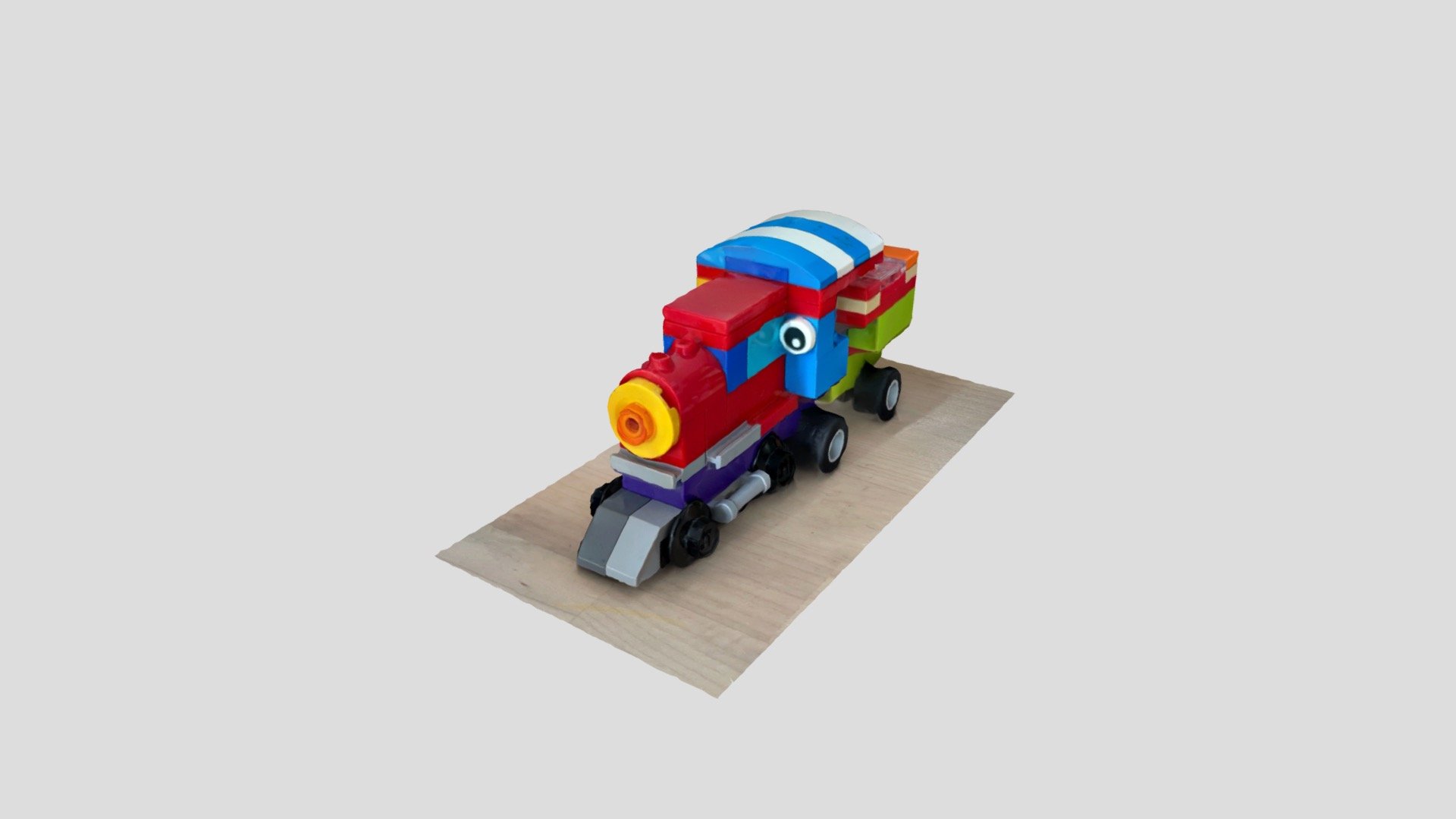 Baby Train - Download Free 3D model by Oscar (@0scartong) [3571e53 ...