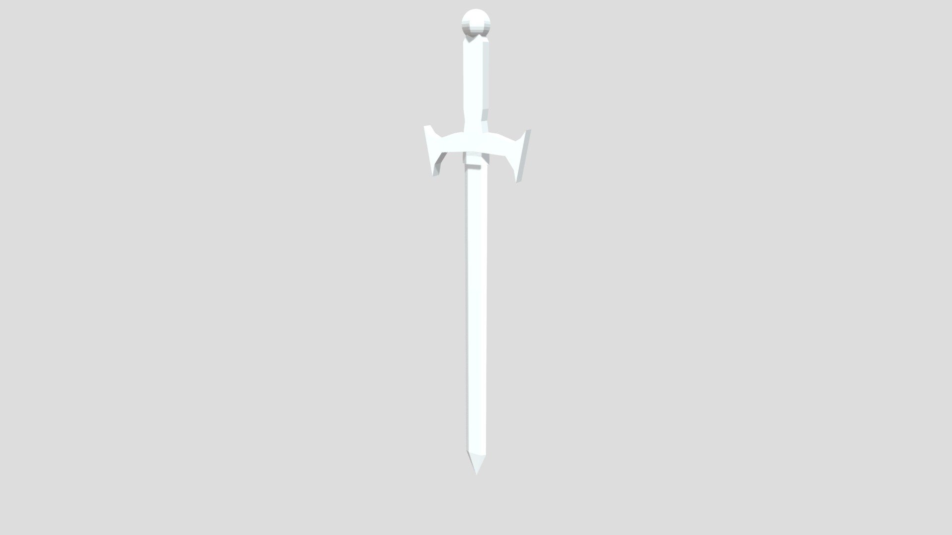 Sword - Download Free 3D model by Daniel Campos (@dzeeks) [357378b ...