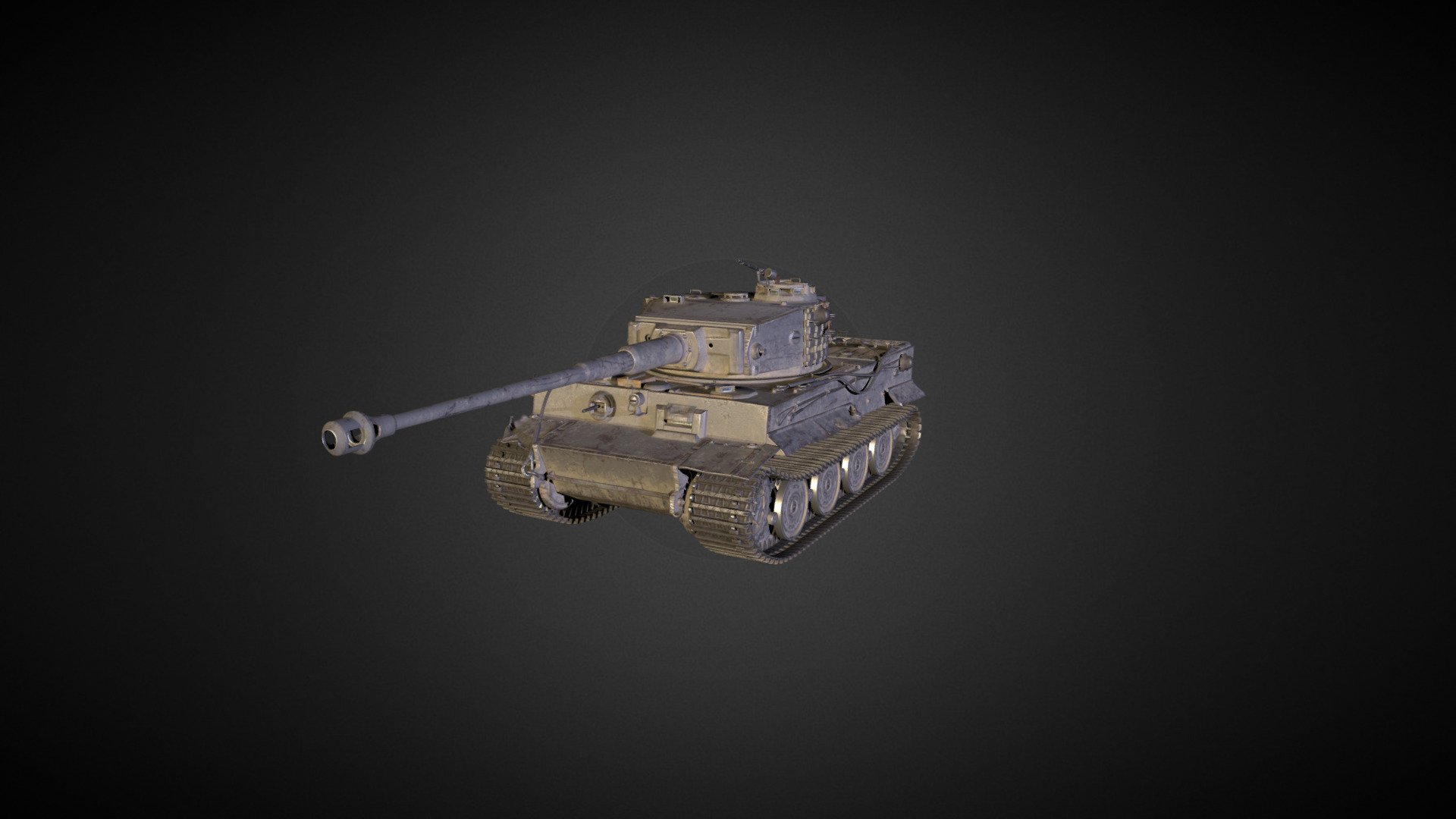 Tiger I - 3D model by Degit22 [3573e5b] - Sketchfab