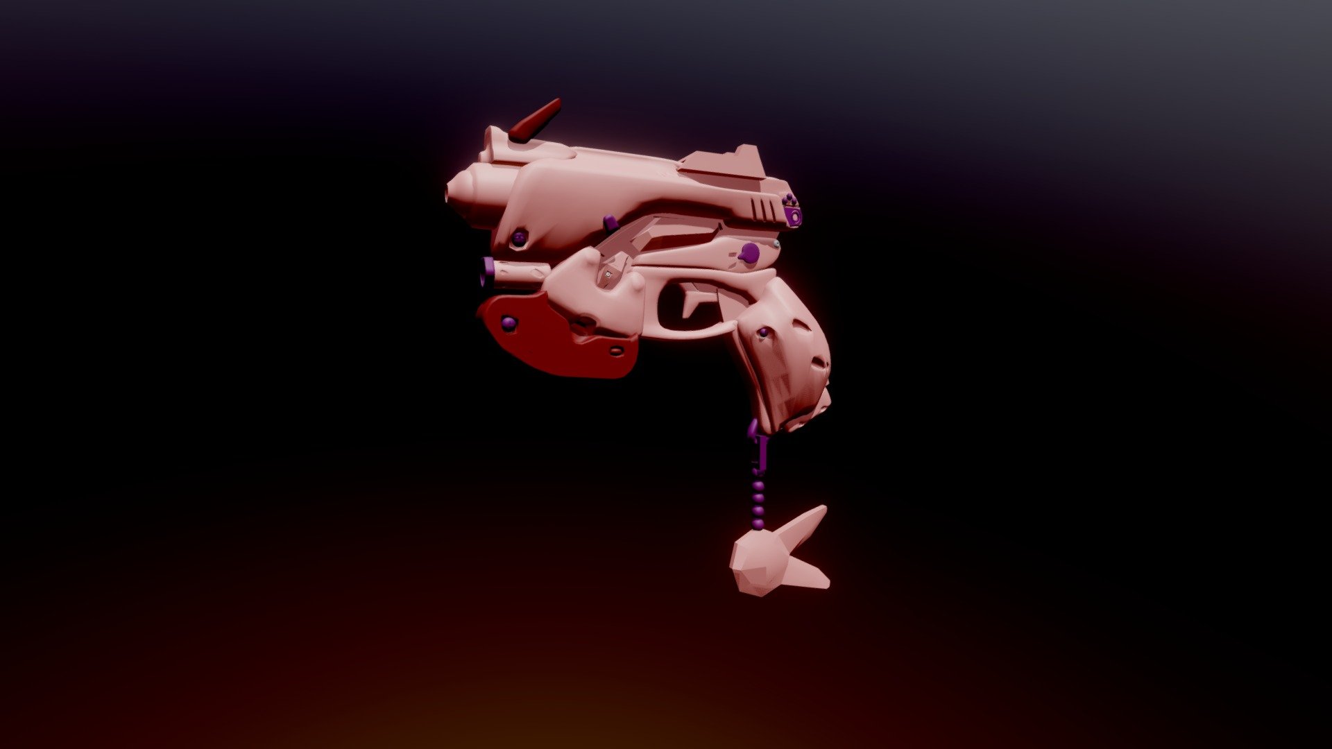 D.va gun - Overwatch - 3D model by luciadahir [35760d9] - Sketchfab