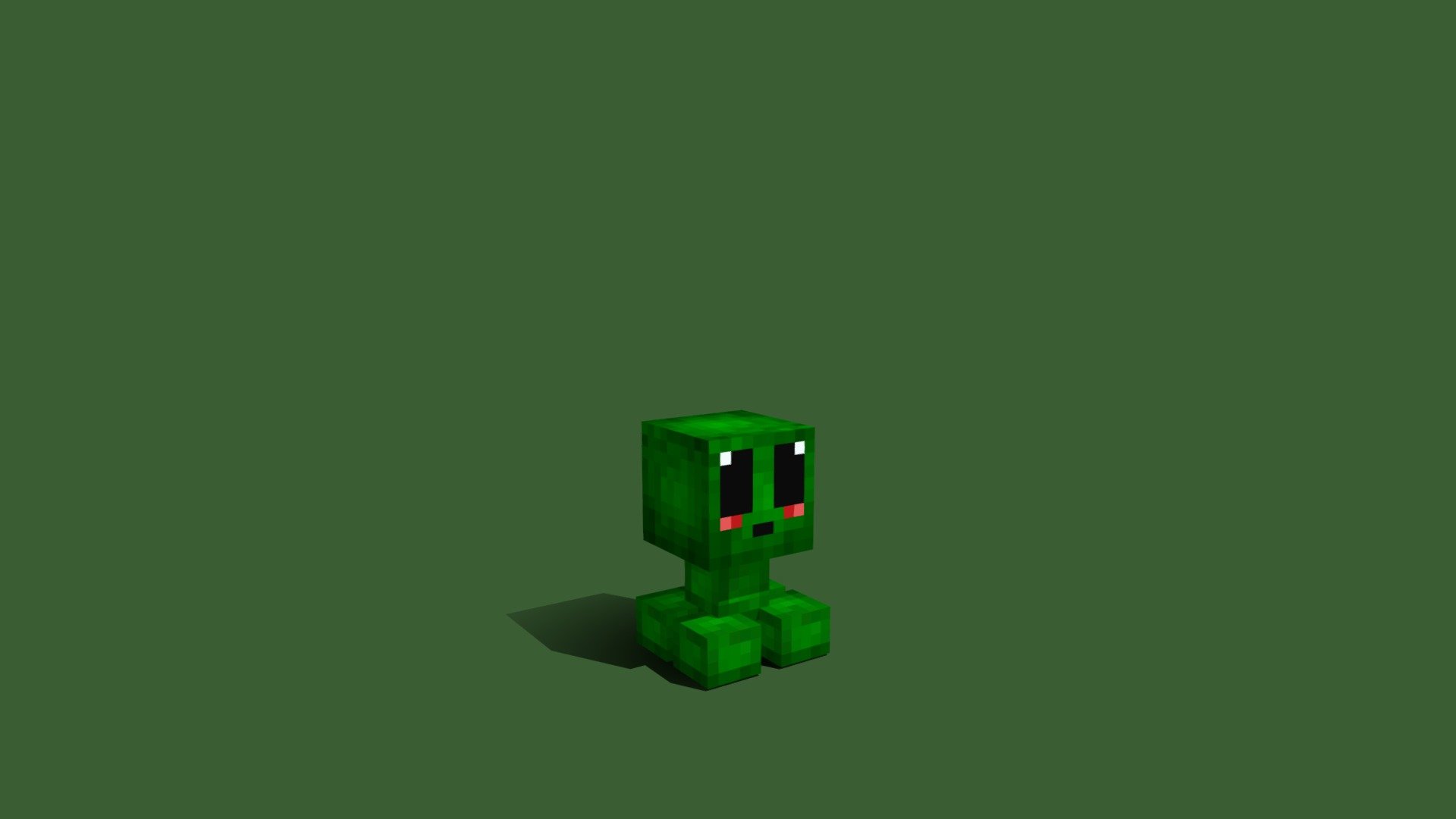 UwU Creeper - 3D model by glxtxh [357689e] - Sketchfab
