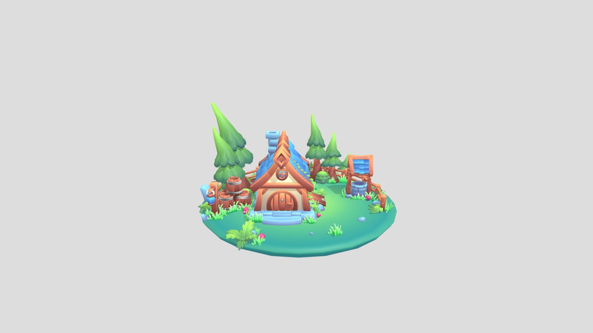 gradient-forest-2 - 3D model by songf2 [3577387] - Sketchfab