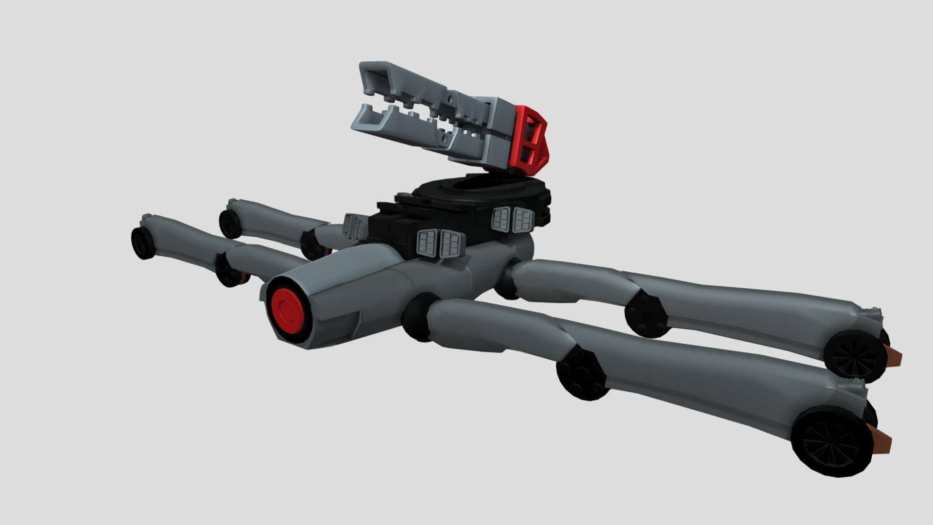 Mech inspired from 86 Anime - 3D model by Jonathan Mathers ...