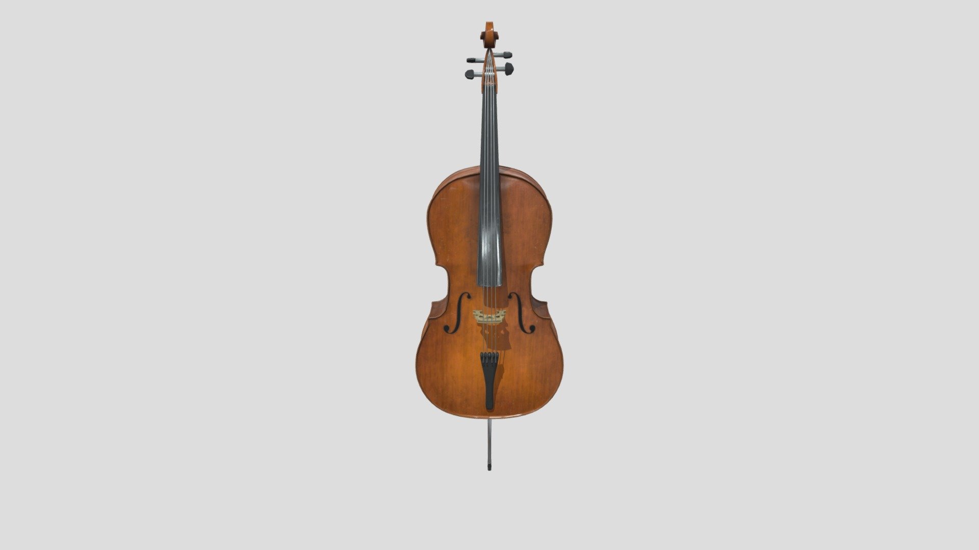 Higher Poly Cello - 3D model by dpisetzner [3578278] - Sketchfab