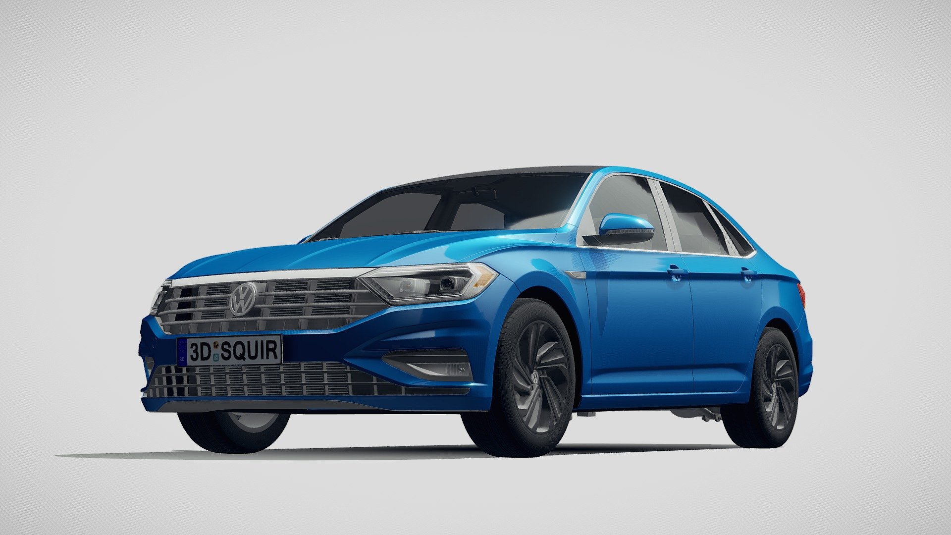 Volkswagen Jetta 2019 - Buy Royalty Free 3D model by SQUIR3D [3578e67 ...