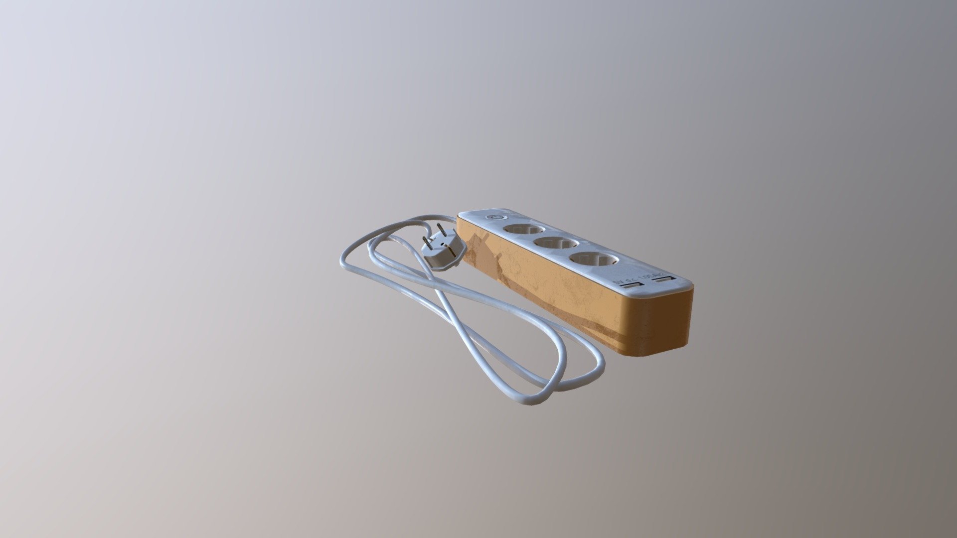 Power Strip Asset - 3D model by Tamksu (@tams) [35795e6] - Sketchfab