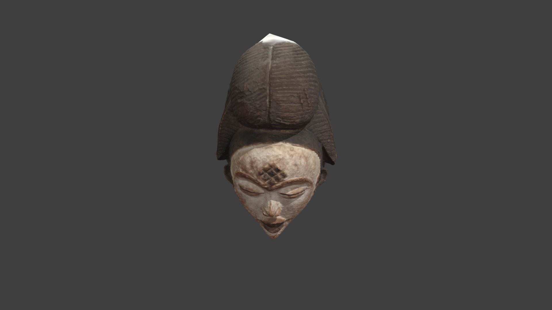 Punu Mask - Gabon - Download Free 3D model by Cyril Gregoire ...