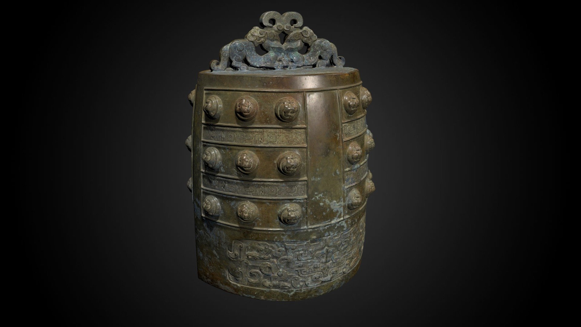 Ritual bell - specularity research project - Download Free 3D model by ...
