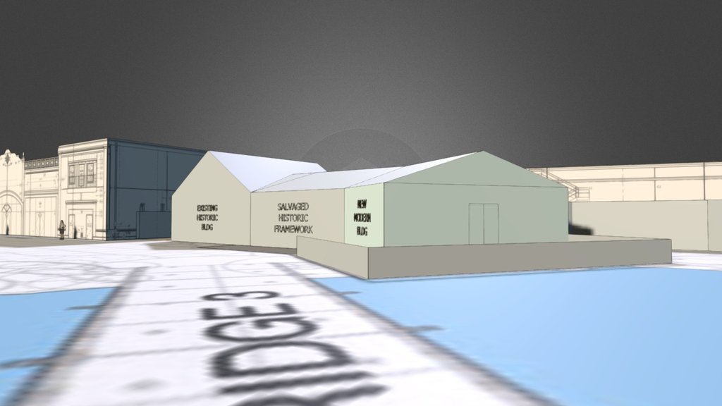 Massing Model 2 - 3D model by Damon Smith (@damonsmithnow) [357cfa0 ...