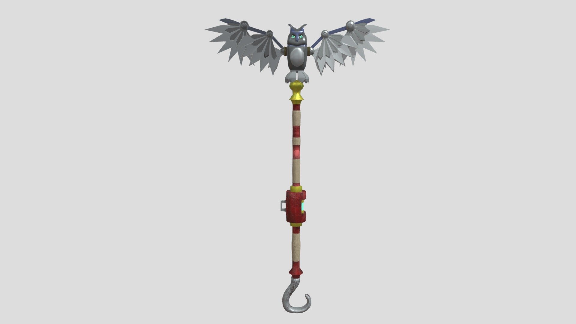 Mechanical Owl Axe - Download Free 3D model by Blade-Knight [357e186 ...