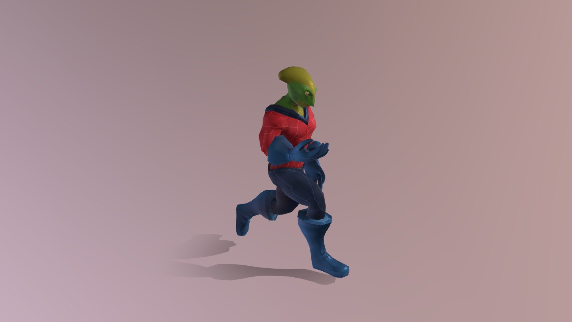 alien guy - 3D model by michaelhanna21 [357fce1] - Sketchfab