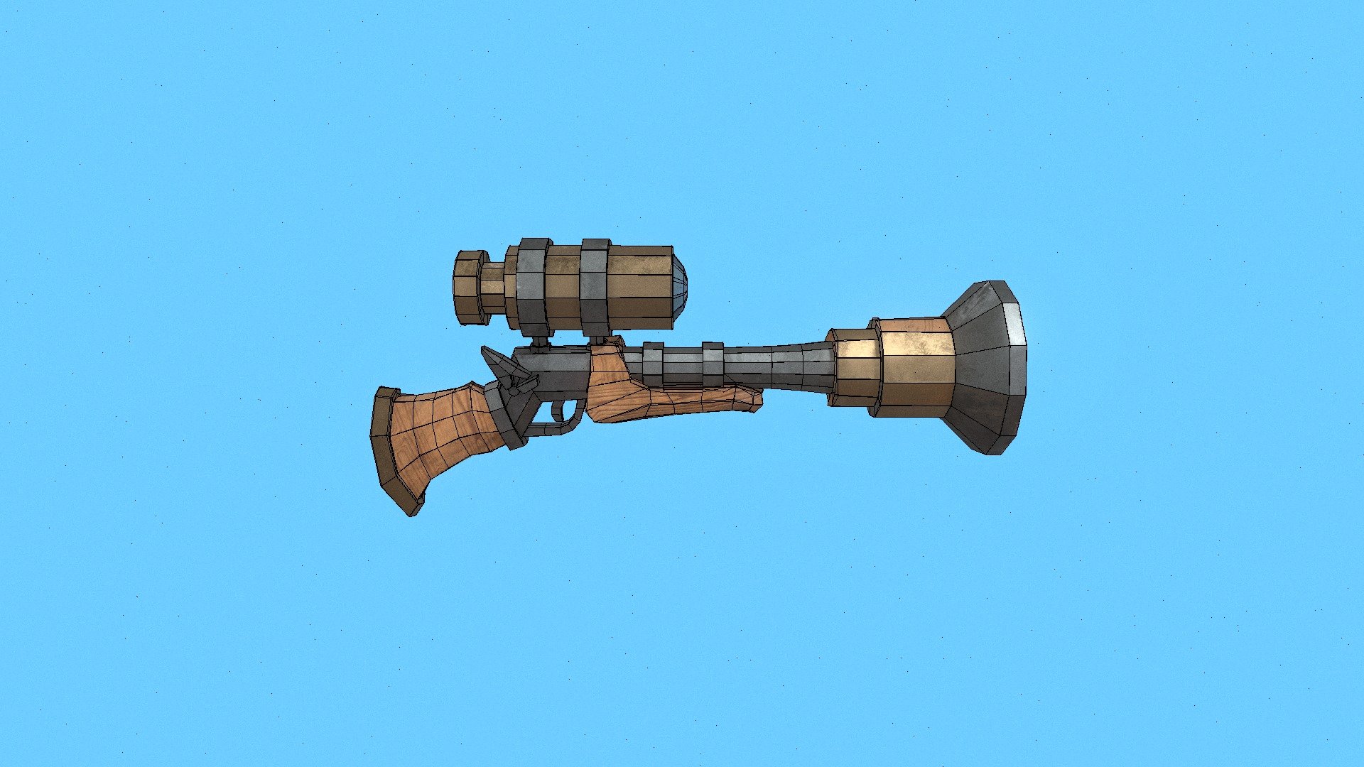 gun - 3D model by namng12091999 [35805b7] - Sketchfab