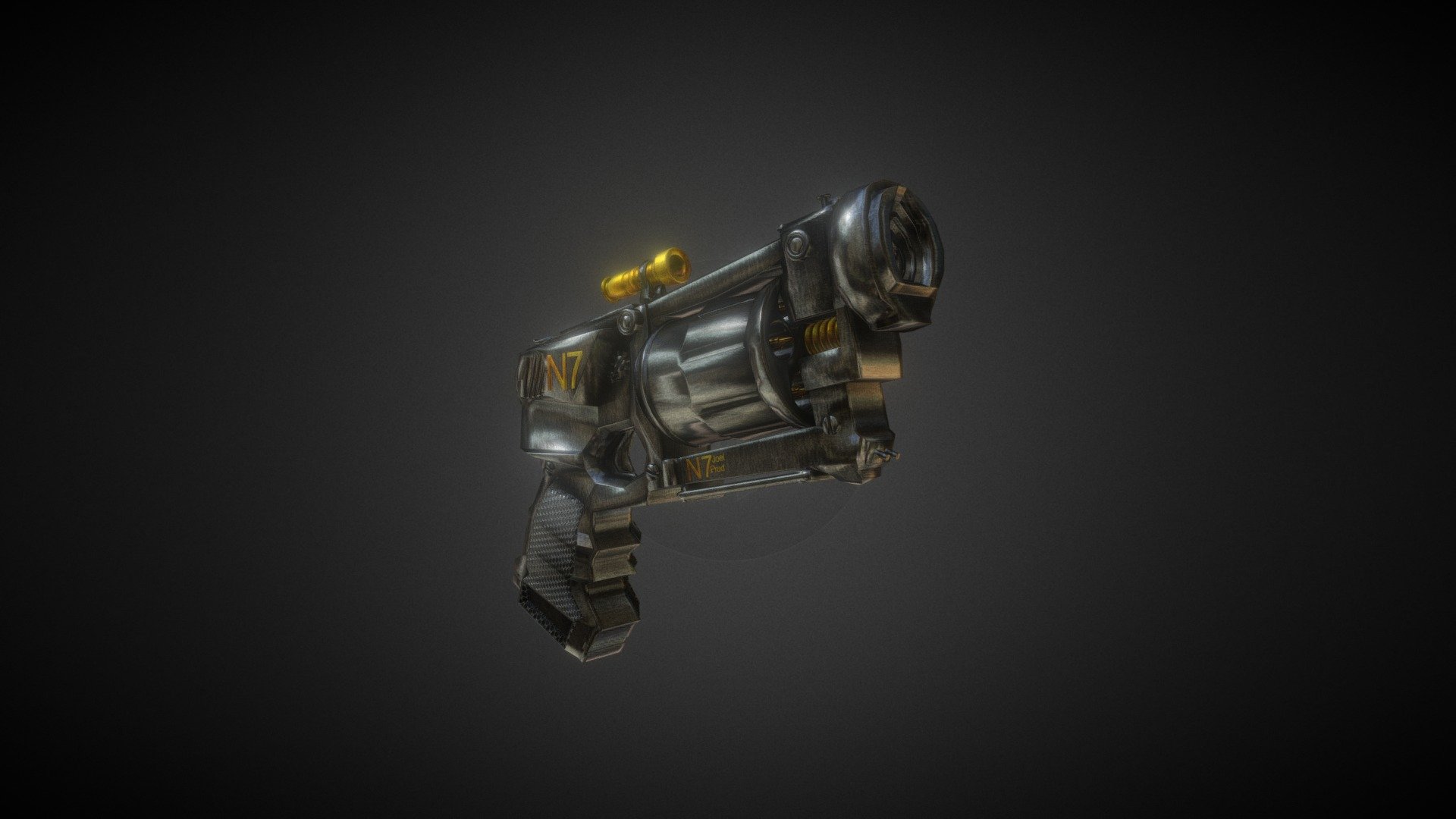 N7 (BAD BOYS'S GUN) - Buy Royalty Free 3D model by joeldecor [3580b9d ...