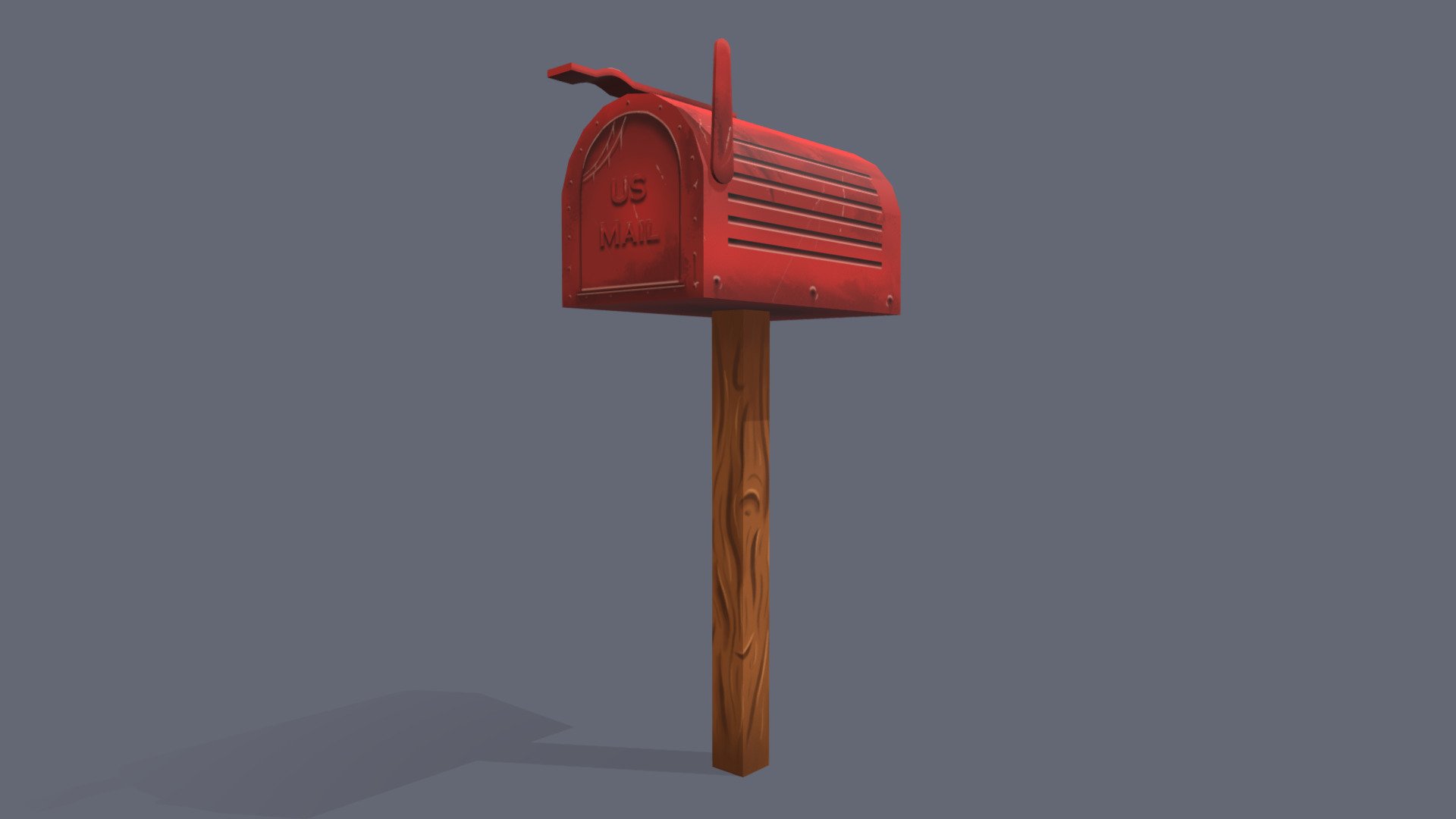 Mailbox - Download Free 3D model by Adrian Christians (@Aedrian1 ...