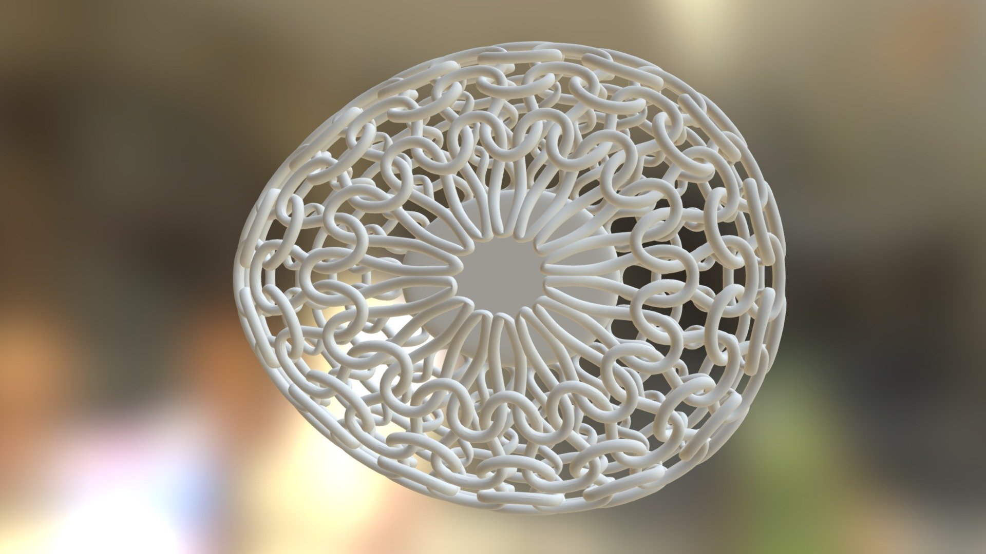 knit brooch - 3D model by monocircus [3581df0] - Sketchfab