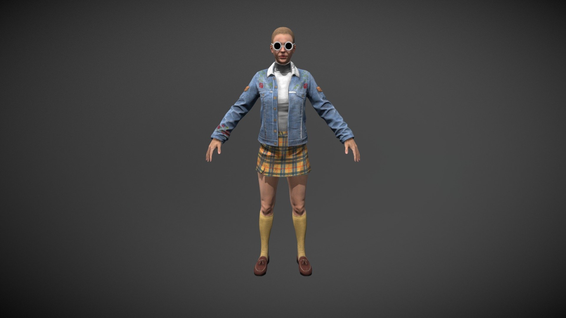 ZEST SET (FEMALE) - 3D model by PUBGShowcase [3582903] - Sketchfab