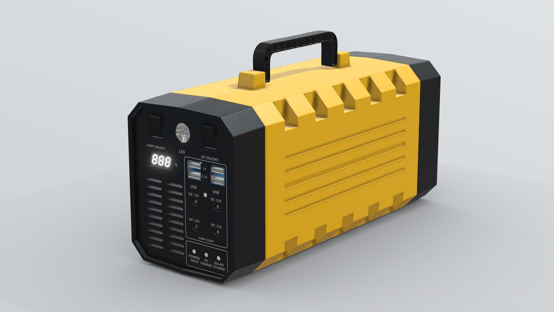 ACHAS Portable Power Station - Buy Royalty Free 3D model by David & 3D ...