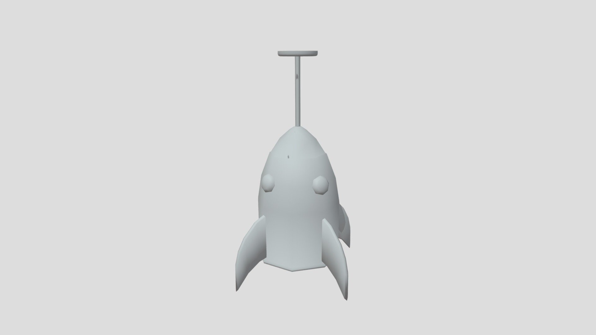 Rocket Ceiling Lamp - 3D model by insightcreative [358584c] - Sketchfab