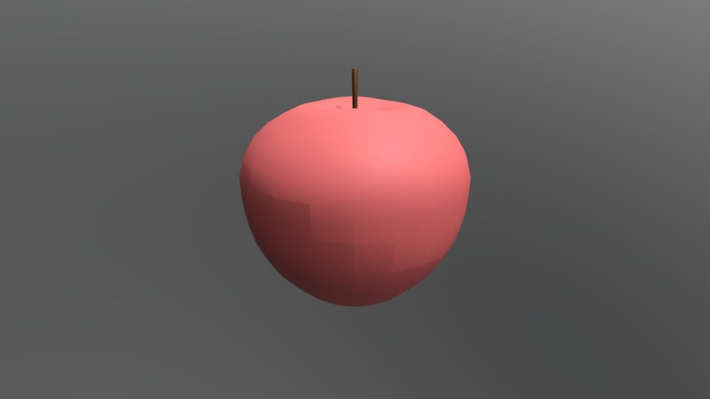 Apple - 3D model by Kompa [3586309] - Sketchfab