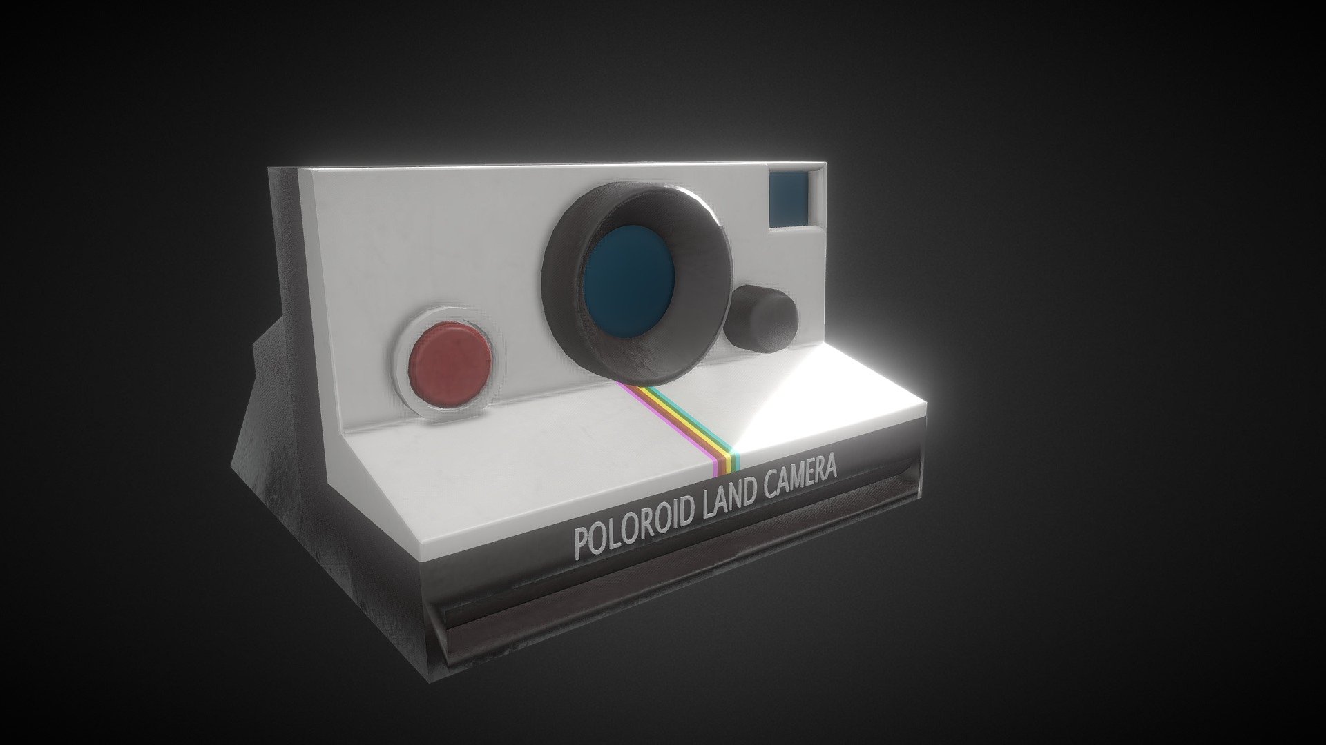 Polaroid Land Camera Vintage - Download Free 3D model by Jackbooth325 ...