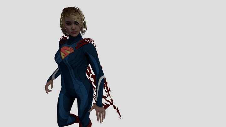 Supergirl 3D models - Sketchfab
