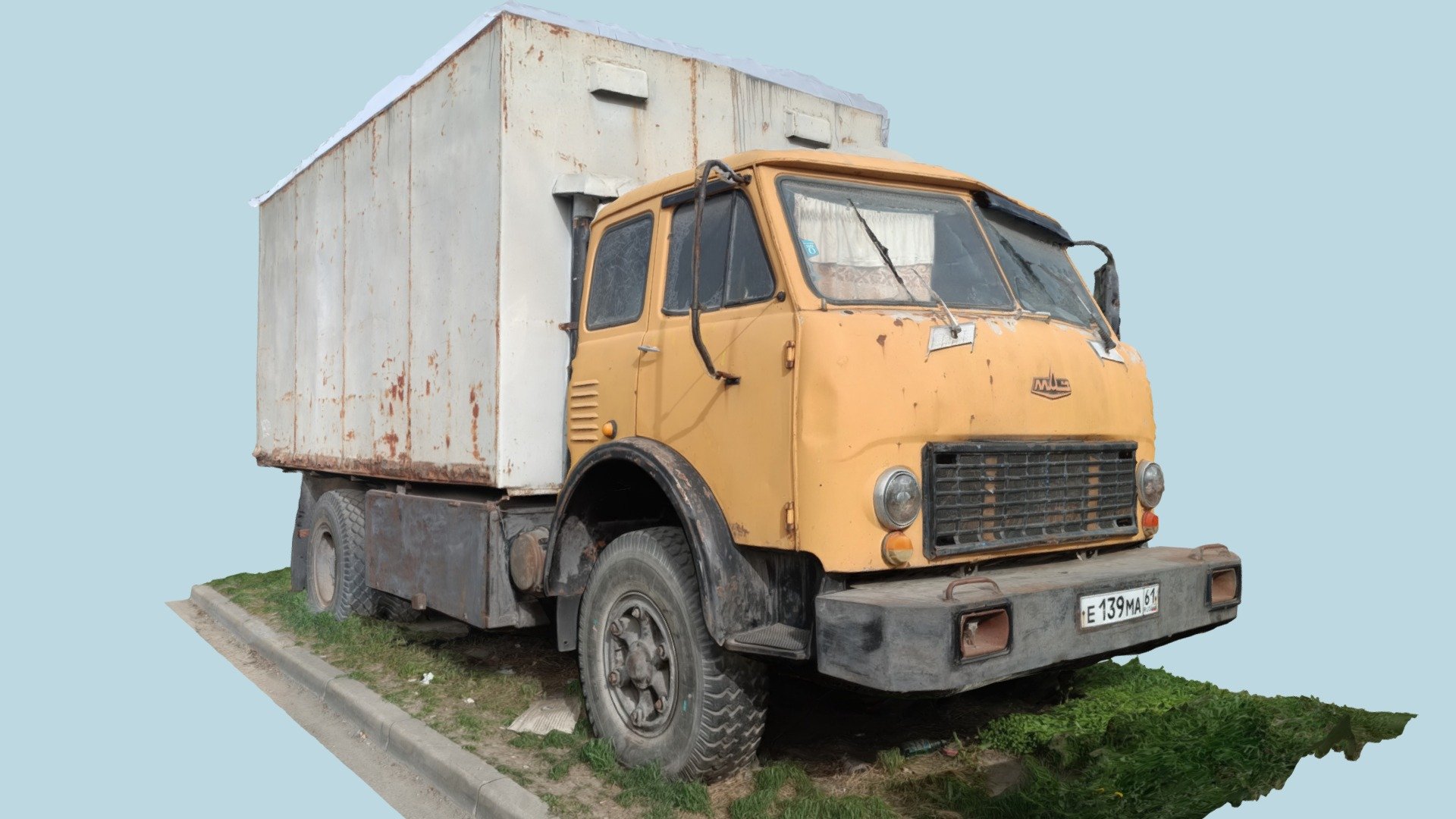 MAZ-5335 "Lobastiy" – videoscan - 3D model by okosmp [358a57a] - Sketchfab