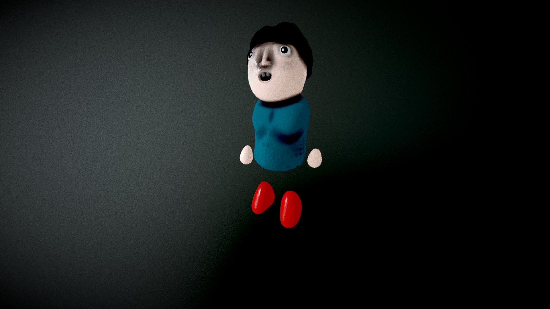 Boy Walking animation for horror animation - 3D model by Fred Drabble ...