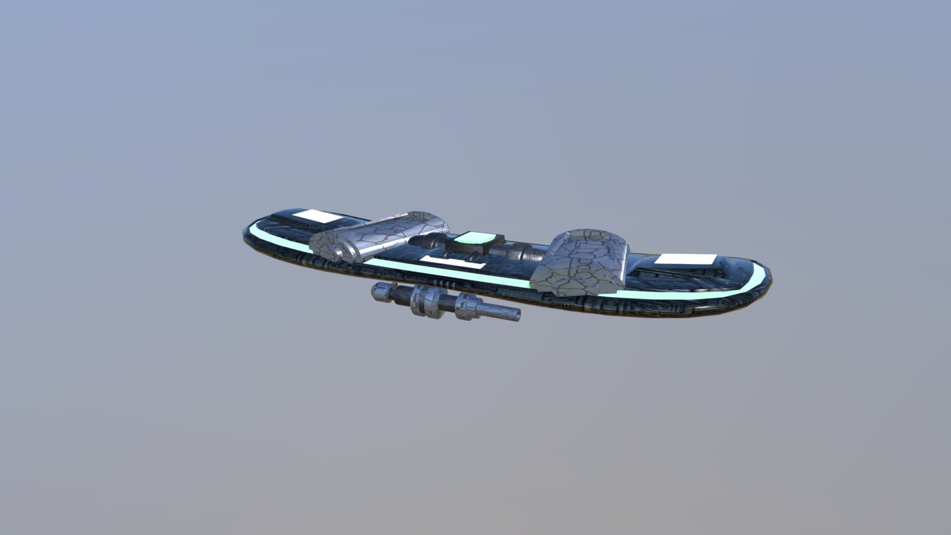 HOVERBOARD - Download Free 3D model by XSTUDIOS15 (@ZeenonX) [358be2d ...